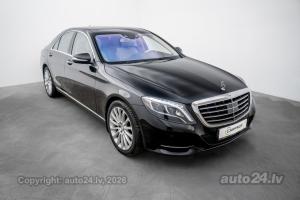 Black Mercedes-Benz S-Class 2014 in Tallinn, with an engine capacity of 3.00 L and mileage of 142 thousand km for 24999 €, photo 4 on AUTOMOTO.COM.LV
