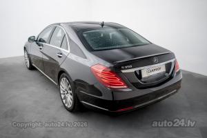 Black Mercedes-Benz S-Class 2014 in Tallinn, with an engine capacity of 3.00 L and mileage of 142 thousand km for 24999 €, photo 8 on AUTOMOTO.COM.LV