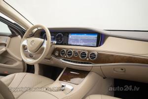Black Mercedes-Benz S-Class 2014 in Tallinn, with an engine capacity of 3.00 L and mileage of 142 thousand km for 24999 €, photo 14 on AUTOMOTO.COM.LV