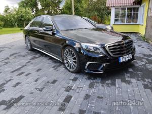 Melns Mercedes-Benz S-Class 2014 Tallina, ar dzinēja tilpumu 4.70 L un nobraukumu 227 tūkst. km par 30000 €, foto  vietnē AUTOMOTO.COM.LV