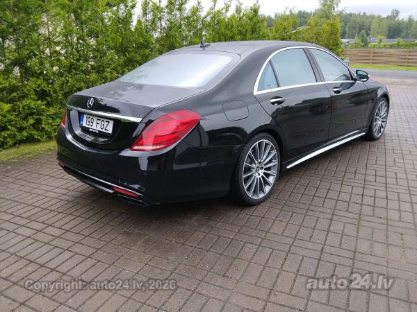 Melns Mercedes-Benz S-Class 2014 Tallina, ar dzinēja tilpumu 4.70 L un nobraukumu 227 tūkst. km par 30000 €, foto 4 vietnē AUTOMOTO.COM.LV