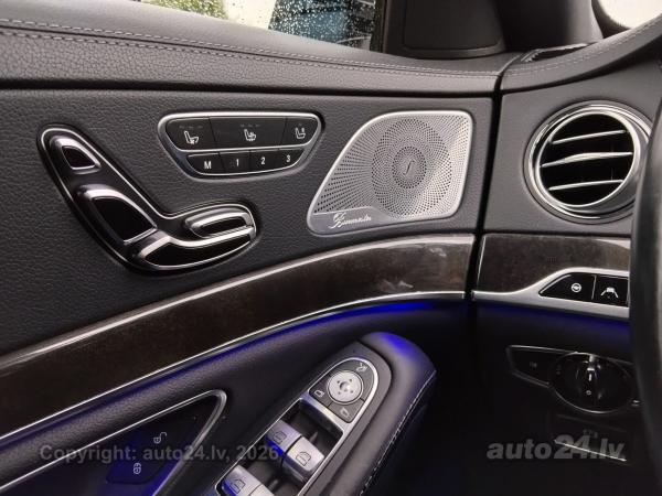 Melns Mercedes-Benz S-Class 2014 Tallina, ar dzinēja tilpumu 4.70 L un nobraukumu 227 tūkst. km par 30000 €, foto 7 vietnē AUTOMOTO.COM.LV