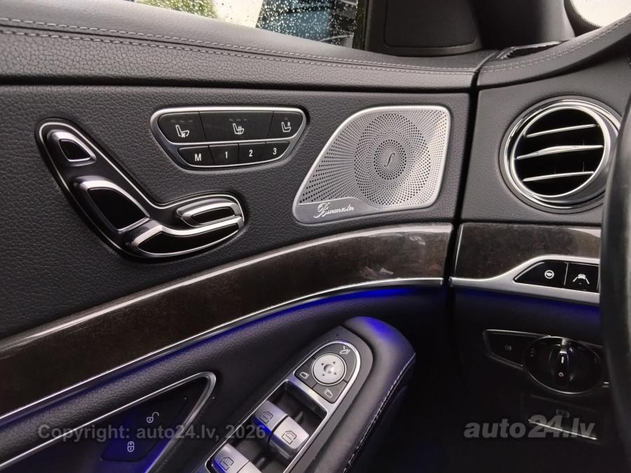 Melns Mercedes-Benz S-Class 2014 Tallina, ar dzinēja tilpumu 4.70 L un nobraukumu 227 tūkst. km par 30000 €, foto 8 vietnē AUTOMOTO.COM.LV