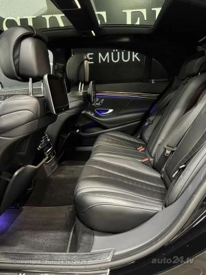 Black Mercedes-Benz S-Class 2014 in Tallinn, with an engine capacity of 3.00 L and mileage of 330 thousand km for 23995 €, photo 14 on AUTOMOTO.COM.LV