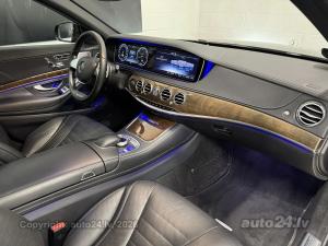 Black Mercedes-Benz S-Class 2014 in Tallinn, with an engine capacity of 3.00 L and mileage of 330 thousand km for 23995 €, photo 18 on AUTOMOTO.COM.LV