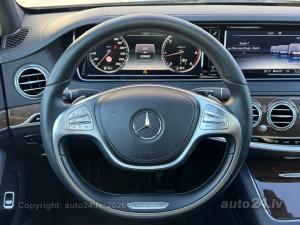 Black Mercedes-Benz S-Class 2014 in Tallinn, with an engine capacity of 3.00 L and mileage of 330 thousand km for 23995 €, photo 19 on AUTOMOTO.COM.LV