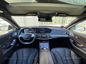 Black Mercedes-Benz S-Class 2014 in Tallinn, with an engine capacity of 3.00 L and mileage of 330 thousand km for 23995 €, photo 21 on AUTOMOTO.COM.LV