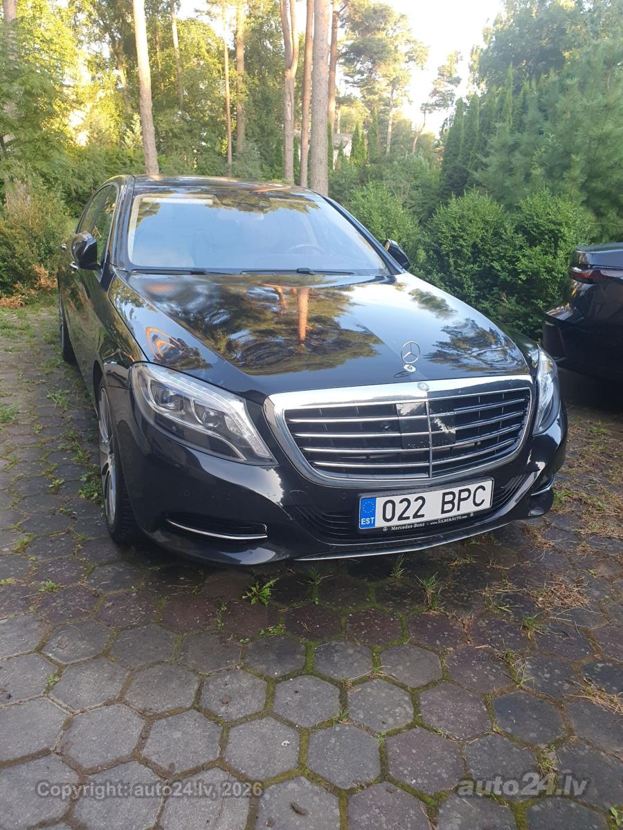Melns Mercedes-Benz S-Class 2014 Tallina, ar dzinēja tilpumu 2.20 L un nobraukumu 209 tūkst. km par 26900 €, foto 1 vietnē AUTOMOTO.COM.LV