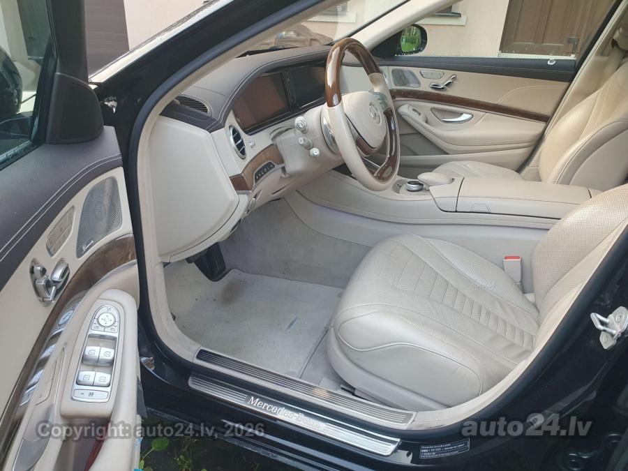 Melns Mercedes-Benz S-Class 2014 Tallina, ar dzinēja tilpumu 2.20 L un nobraukumu 209 tūkst. km par 26900 €, foto 3 vietnē AUTOMOTO.COM.LV