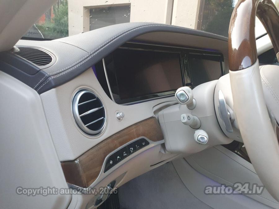 Melns Mercedes-Benz S-Class 2014 Tallina, ar dzinēja tilpumu 2.20 L un nobraukumu 209 tūkst. km par 26900 €, foto 4 vietnē AUTOMOTO.COM.LV
