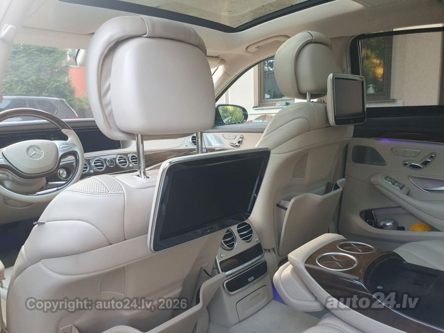 Melns Mercedes-Benz S-Class 2014 Tallina, ar dzinēja tilpumu 2.20 L un nobraukumu 209 tūkst. km par 26900 €, foto 5 vietnē AUTOMOTO.COM.LV