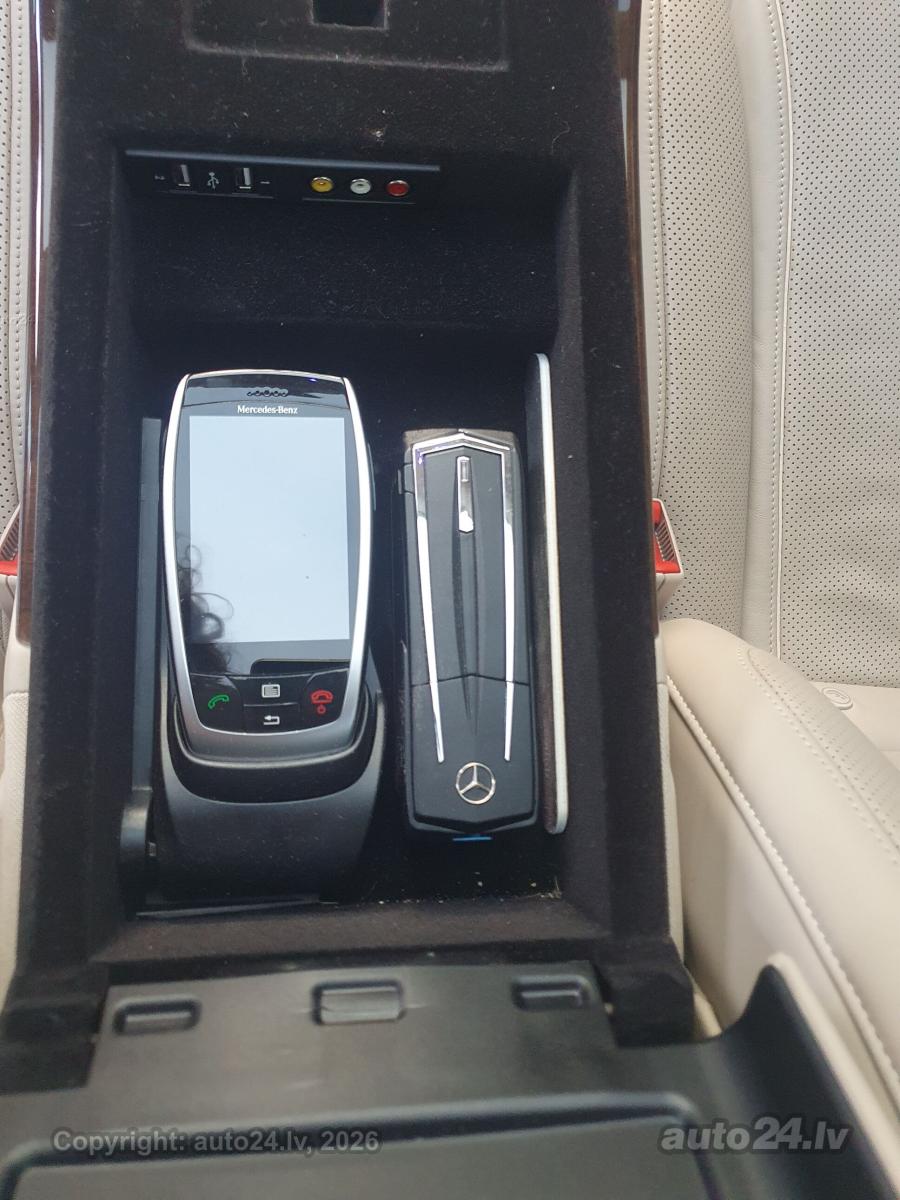 Melns Mercedes-Benz S-Class 2014 Tallina, ar dzinēja tilpumu 2.20 L un nobraukumu 209 tūkst. km par 26900 €, foto 7 vietnē AUTOMOTO.COM.LV