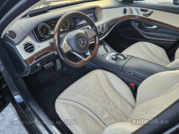 Melns Mercedes-Benz S-Class 2015 Tallina, ar dzinēja tilpumu 4.70 L un nobraukumu 121 tūkst. km par 39900 €, foto 11 vietnē AUTOMOTO.COM.LV