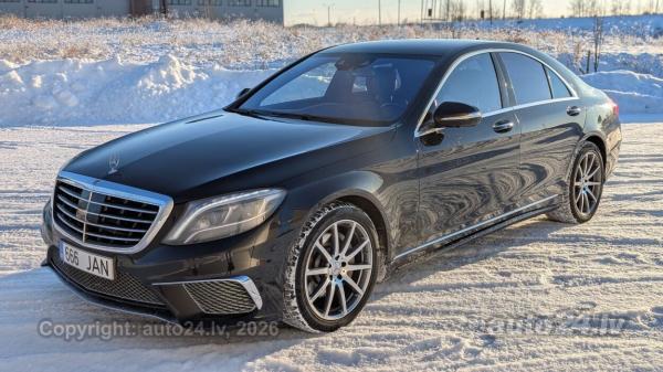 Melns Mercedes-Benz S-Class 2015 Tallina, ar dzinēja tilpumu 3.00 L un nobraukumu 242 tūkst. km par 28400 €, foto 3 vietnē AUTOMOTO.COM.LV