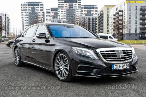 Melns Mercedes-Benz S-Class 2015 Rīga, ar dzinēja tilpumu 3.00 L un nobraukumu 219 tūkst. km par 29500 €, foto 4 vietnē AUTOMOTO.COM.LV