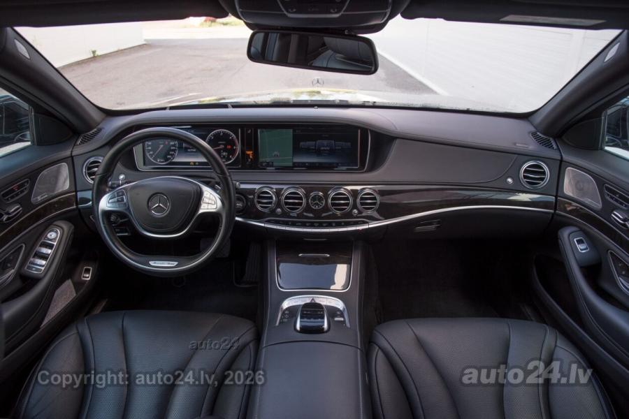 Melns Mercedes-Benz S-Class 2015 Tallina, ar dzinēja tilpumu 3.00 L un nobraukumu 171 tūkst. km par 28500 €, foto 10 vietnē AUTOMOTO.COM.LV