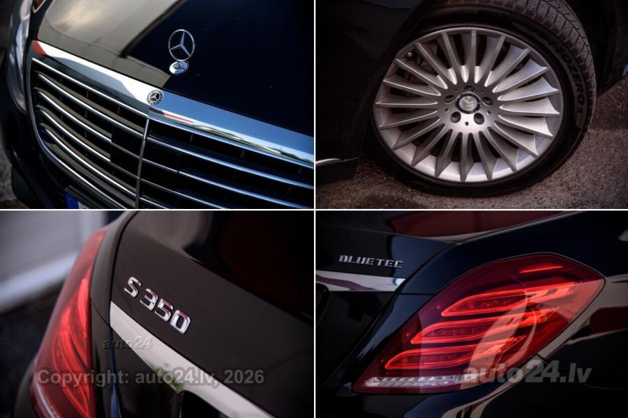Melns Mercedes-Benz S-Class 2015 Tallina, ar dzinēja tilpumu 3.00 L un nobraukumu 171 tūkst. km par 28500 €, foto 16 vietnē AUTOMOTO.COM.LV