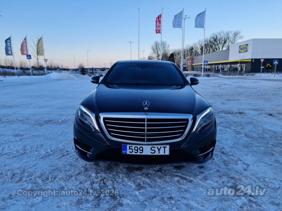 Черный Мерседес С Класс 2015 в Тарту, объемом двигателя 3.00 л и пробегом 235 тыс. км за 11500 €, фото 5 на AUTOMOTO.COM.LV