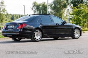 Black Mercedes-Benz S-Class 2015 in Tartu, with an engine capacity of 3.00 L and mileage of 265 thousand km for 32000 €, photo 4 on AUTOMOTO.COM.LV
