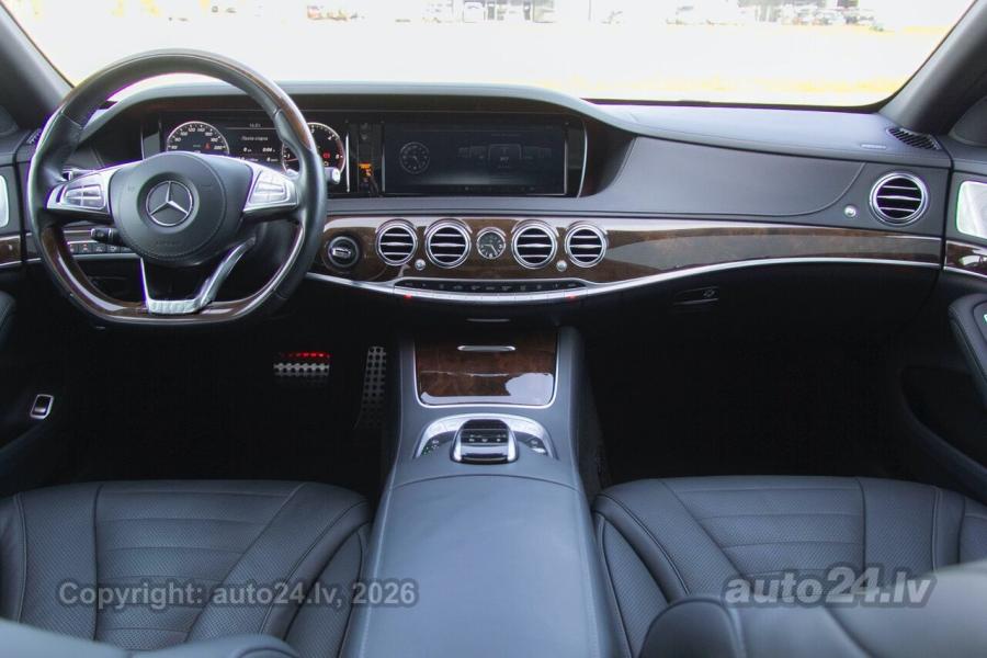 Melns Mercedes-Benz S-Class 2015 Tallina, ar dzinēja tilpumu 3.00 L un nobraukumu 143 tūkst. km par 26990 €, foto 6 vietnē AUTOMOTO.COM.LV