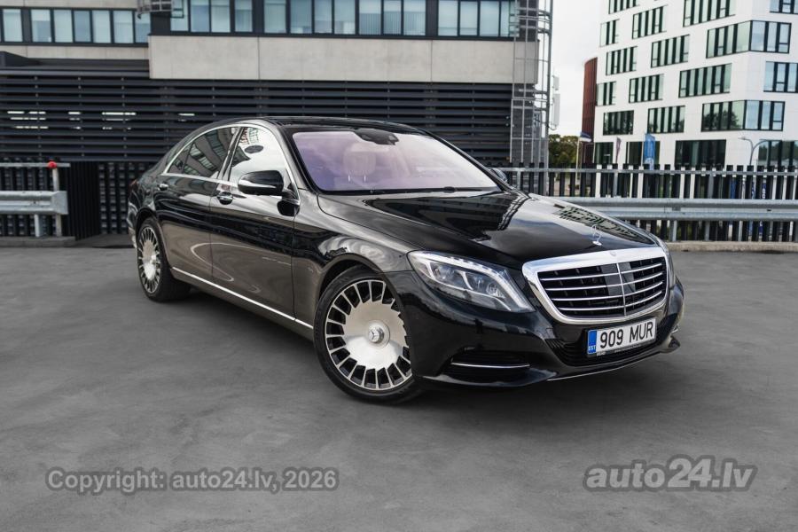 Black Mercedes-Benz S-Class 2015 in Narva, with an engine capacity of 3.00 L and mileage of 175 thousand km for 28000 €, photo 1 on AUTOMOTO.COM.LV