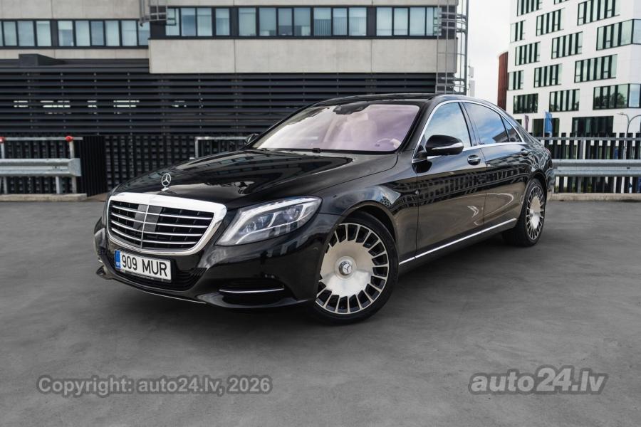 Black Mercedes-Benz S-Class 2015 in Narva, with an engine capacity of 3.00 L and mileage of 175 thousand km for 28000 €, photo 3 on AUTOMOTO.COM.LV