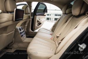 Black Mercedes-Benz S-Class 2015 in Narva, with an engine capacity of 3.00 L and mileage of 175 thousand km for 28000 €, photo 16 on AUTOMOTO.COM.LV