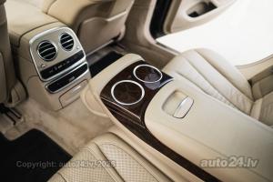 Black Mercedes-Benz S-Class 2015 in Narva, with an engine capacity of 3.00 L and mileage of 175 thousand km for 28000 €, photo 29 on AUTOMOTO.COM.LV
