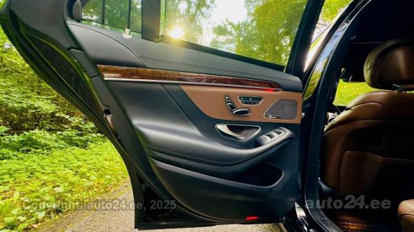 Melns Mercedes-Benz S-Class 2016 Tallina, ar dzinēja tilpumu 3.00 L un nobraukumu 160 tūkst. km par 37890 €, foto 11 vietnē AUTOMOTO.COM.LV