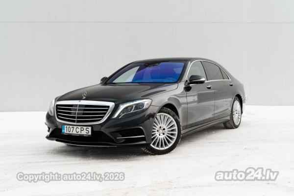 Melns Mercedes-Benz S-Class 2016 Tartu, ar dzinēja tilpumu 3.00 L un nobraukumu 238 tūkst. km par 29500 €, foto 1 vietnē AUTOMOTO.COM.LV