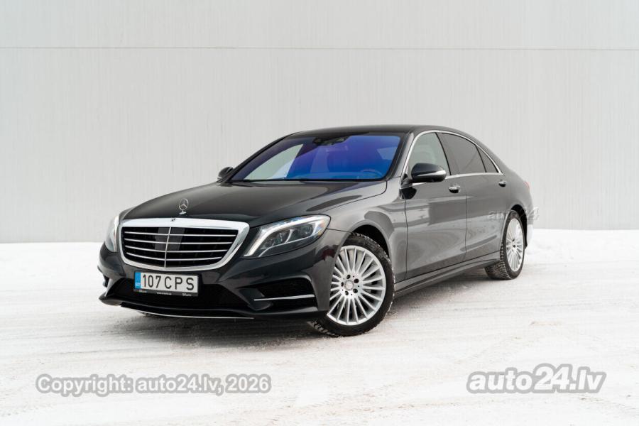 Black Mercedes-Benz S-Class 2016 in Tartu, with an engine capacity of 3.00 L and mileage of 238 thousand km for 29500 €, photo 1 on AUTOMOTO.COM.LV