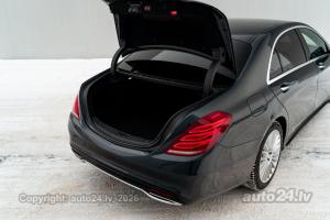 Black Mercedes-Benz S-Class 2016 in Tartu, with an engine capacity of 3.00 L and mileage of 238 thousand km for 29500 €, photo 6 on AUTOMOTO.COM.LV