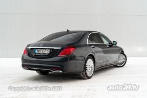 Black Mercedes-Benz S-Class 2016 in Tartu, with an engine capacity of 3.00 L and mileage of 238 thousand km for 29500 €, photo 7 on AUTOMOTO.COM.LV