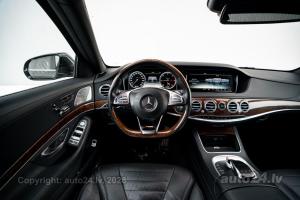 Black Mercedes-Benz S-Class 2016 in Tartu, with an engine capacity of 3.00 L and mileage of 238 thousand km for 29500 €, photo 10 on AUTOMOTO.COM.LV