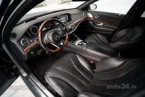 Black Mercedes-Benz S-Class 2016 in Tartu, with an engine capacity of 3.00 L and mileage of 238 thousand km for 29500 €, photo 11 on AUTOMOTO.COM.LV