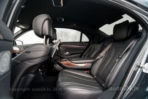Black Mercedes-Benz S-Class 2016 in Tartu, with an engine capacity of 3.00 L and mileage of 238 thousand km for 29500 €, photo 12 on AUTOMOTO.COM.LV