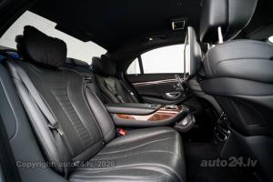 Black Mercedes-Benz S-Class 2016 in Tartu, with an engine capacity of 3.00 L and mileage of 238 thousand km for 29500 €, photo 13 on AUTOMOTO.COM.LV