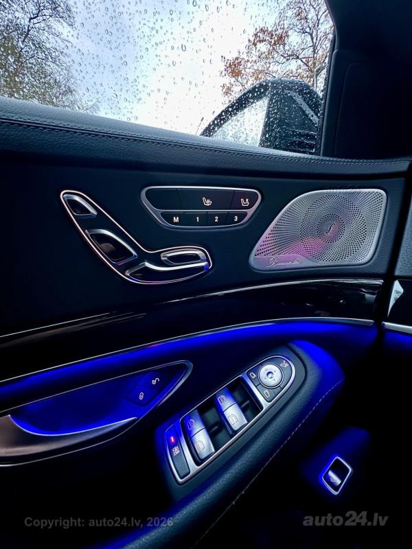 Melns Mercedes-Benz S-Class 2016 Tallina, ar dzinēja tilpumu 3.00 L un nobraukumu 140 tūkst. km par 34900 €, foto 11 vietnē AUTOMOTO.COM.LV