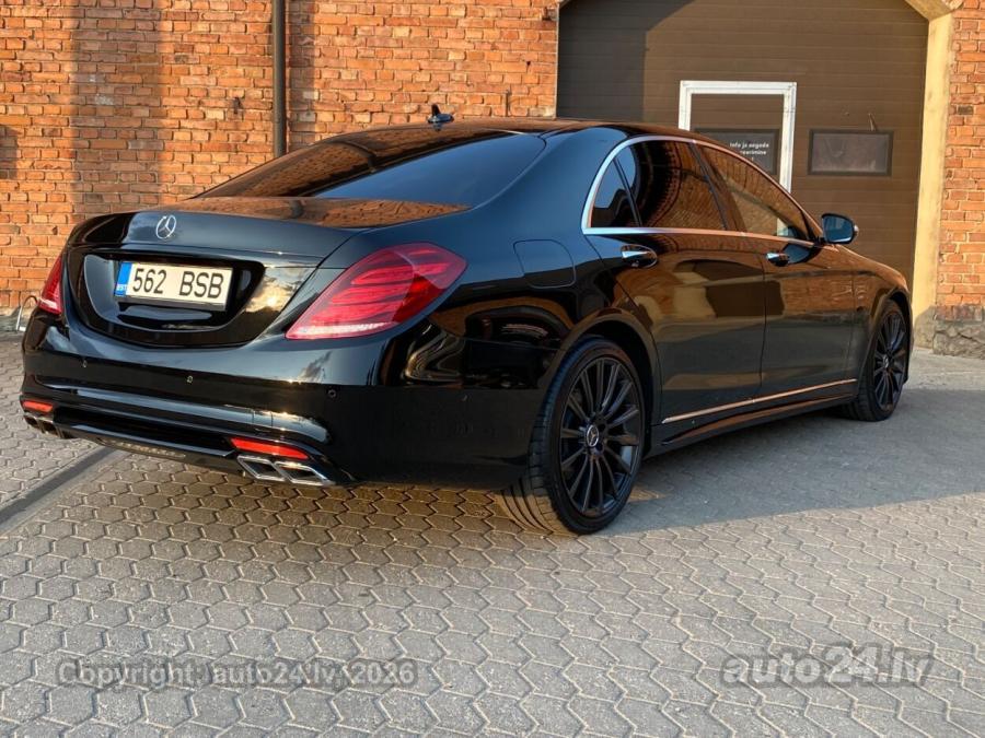 Melns Mercedes-Benz S-Class 2016 Viljandi, ar dzinēja tilpumu 3.00 L un nobraukumu 181 tūkst. km par 34000 €, foto 4 vietnē AUTOMOTO.COM.LV