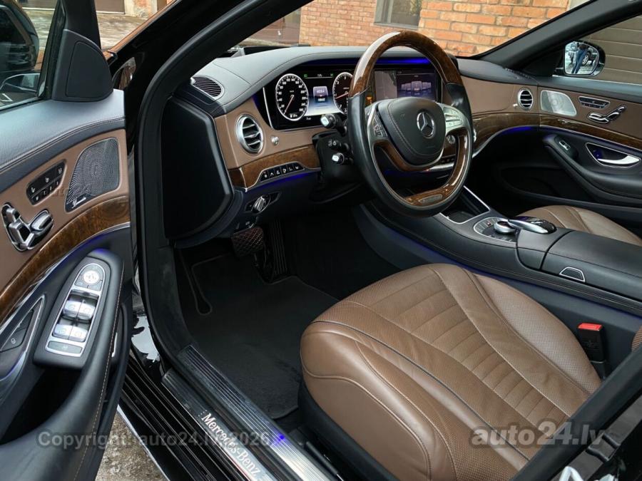 Melns Mercedes-Benz S-Class 2016 Viljandi, ar dzinēja tilpumu 3.00 L un nobraukumu 181 tūkst. km par 34000 €, foto 7 vietnē AUTOMOTO.COM.LV