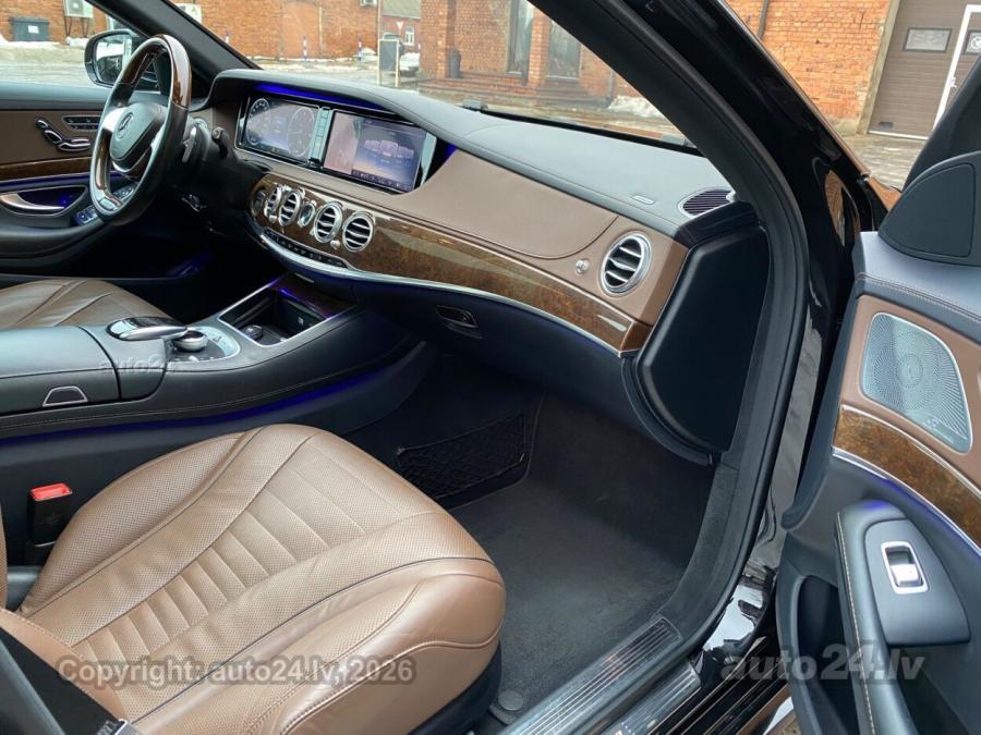 Melns Mercedes-Benz S-Class 2016 Viljandi, ar dzinēja tilpumu 3.00 L un nobraukumu 181 tūkst. km par 34000 €, foto 9 vietnē AUTOMOTO.COM.LV