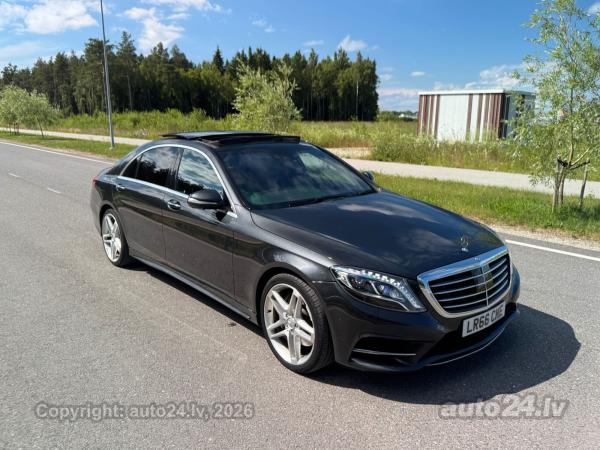 Melns Mercedes-Benz S-Class 2016 Tallina, ar dzinēja tilpumu 3.00 L un nobraukumu 320 tūkst. km par 17900 €, foto 1 vietnē AUTOMOTO.COM.LV
