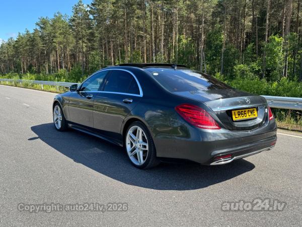 Melns Mercedes-Benz S-Class 2016 Tallina, ar dzinēja tilpumu 3.00 L un nobraukumu 320 tūkst. km par 17900 €, foto 6 vietnē AUTOMOTO.COM.LV