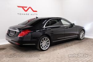 Black Mercedes-Benz S-Class 2016 in Tartu, with an engine capacity of 3.00 L and mileage of 129 thousand km for 35000 €, photo 4 on AUTOMOTO.COM.LV