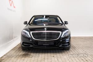 Black Mercedes-Benz S-Class 2016 in Tartu, with an engine capacity of 3.00 L and mileage of 129 thousand km for 35000 €, photo 5 on AUTOMOTO.COM.LV