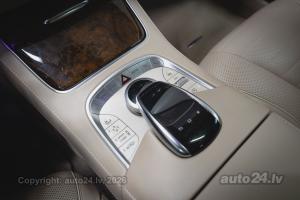 Black Mercedes-Benz S-Class 2016 in Tartu, with an engine capacity of 3.00 L and mileage of 129 thousand km for 35000 €, photo 18 on AUTOMOTO.COM.LV