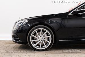 Black Mercedes-Benz S-Class 2016 in Tartu, with an engine capacity of 3.00 L and mileage of 129 thousand km for 35000 €, photo 30 on AUTOMOTO.COM.LV