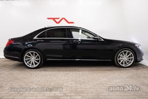 Black Mercedes-Benz S-Class 2016 in Tartu, with an engine capacity of 3.00 L and mileage of 129 thousand km for 35000 €, photo 31 on AUTOMOTO.COM.LV