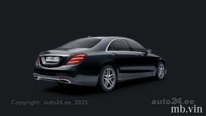 Melns Mercedes-Benz S-Class 2017 Pērnava, ar dzinēja tilpumu 4.00 L un nobraukumu 101 tūkst. km par 58000 €, foto 2 vietnē AUTOMOTO.COM.LV