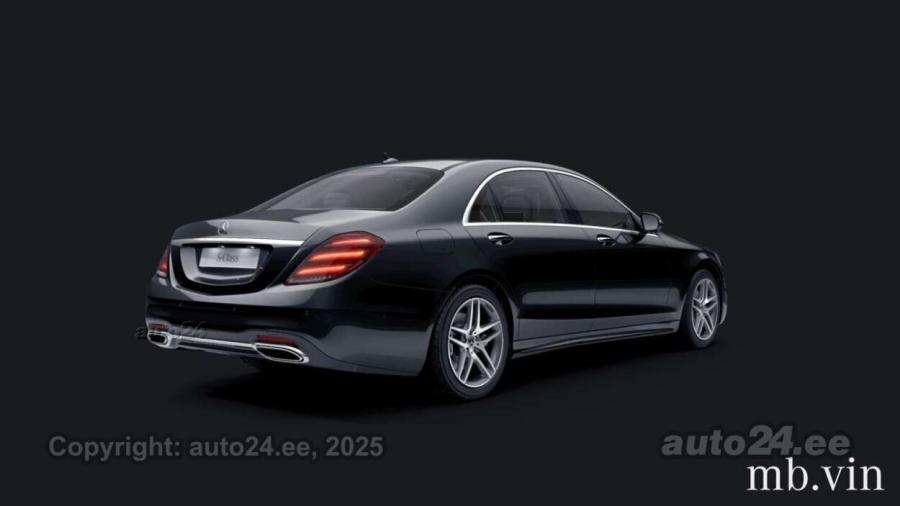 Melns Mercedes-Benz S-Class 2017 Pērnava, ar dzinēja tilpumu 4.00 L un nobraukumu 101 tūkst. km par 58000 €, foto 2 vietnē AUTOMOTO.COM.LV